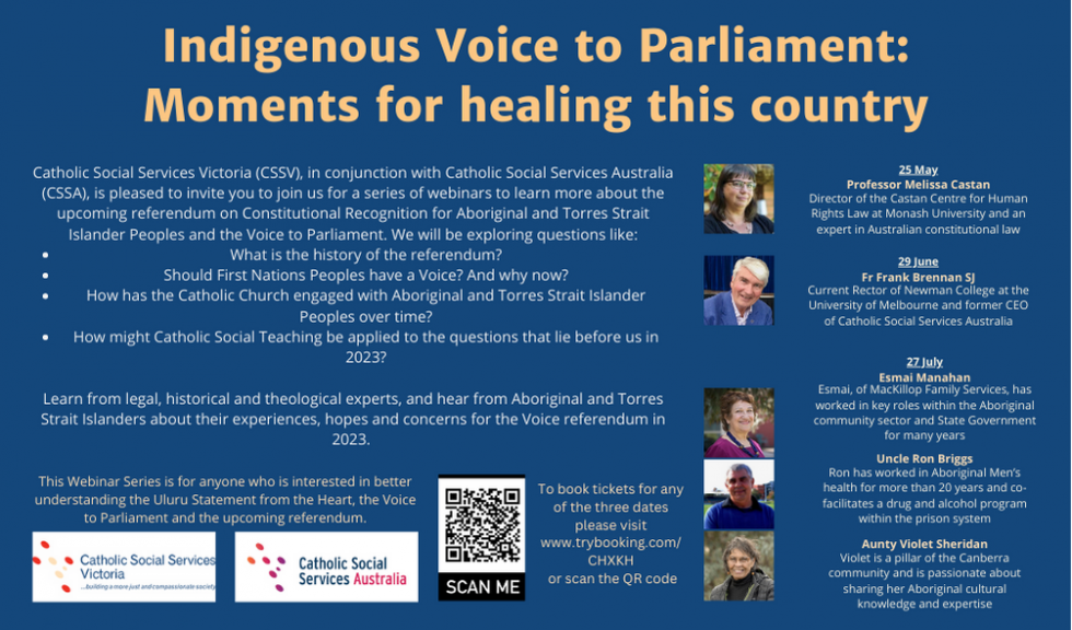 Indigenous Voice to Parliament webinar series | Missionary Sisters of ...